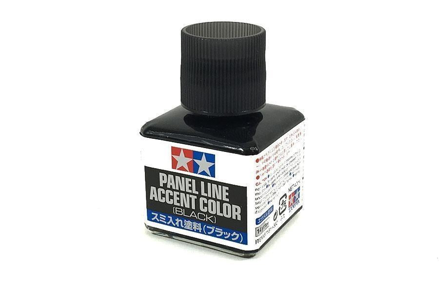 Tamiya 87131 Black Panel Line Accent Colour 40ml Bottle — Ironhorse Hobbies