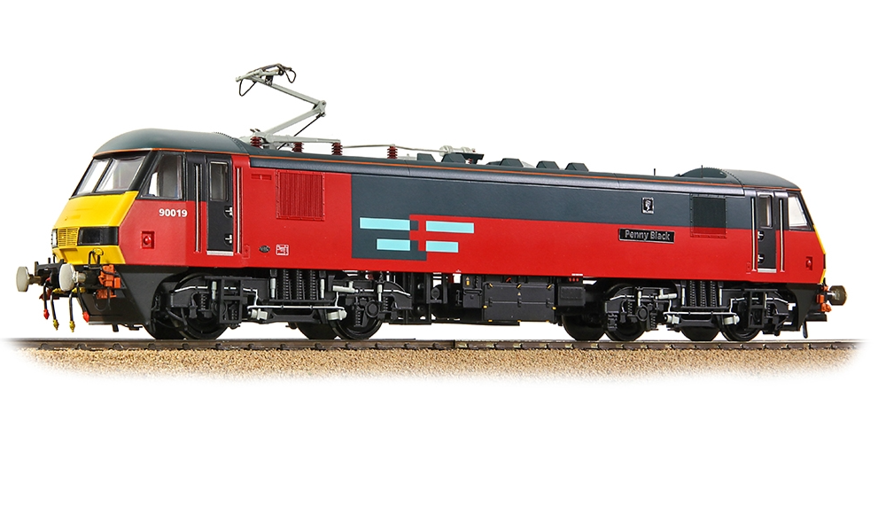 Branchline [OO] 32-614 Class 90 90019 'Penny Black' Rail Express Syste ...