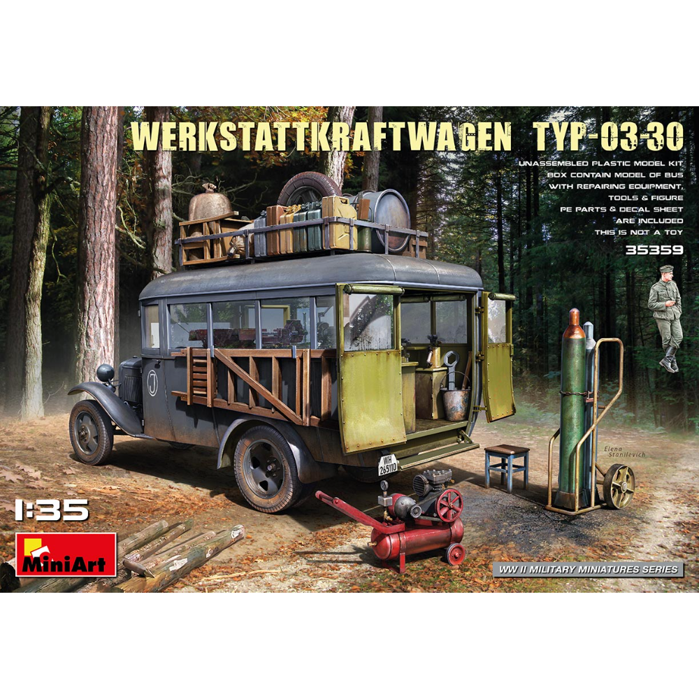 MiniArt 35359 1:35 Werkstattkraftwagen Typ-03-30 — Ironhorse Hobbies