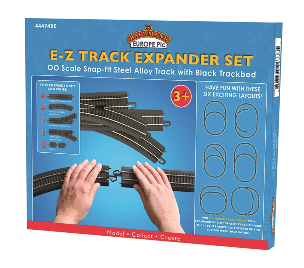 Bachmann 44494BE [OO] E-Z Track Layout Expander Pack — Ironhorse Hobbies