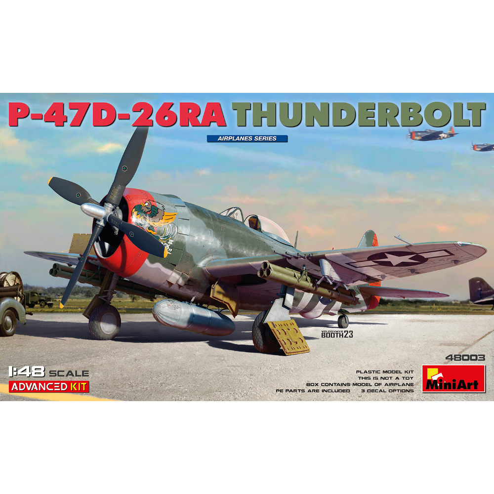 MiniArt 48003 1:48 P-47D-26RA Thunderbolt. Advanced Kit — Ironhorse Hobbies