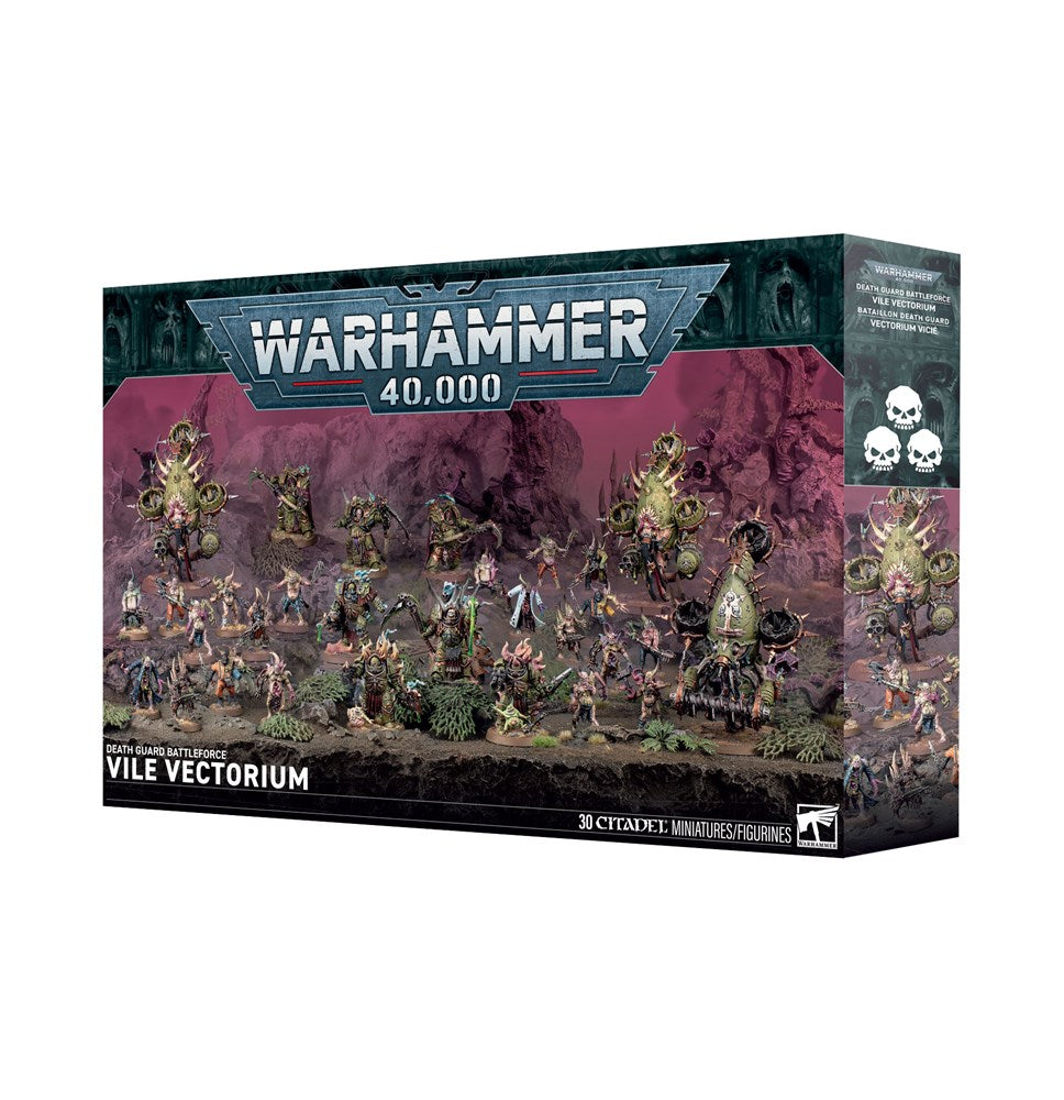 Warhammer 40K 42-18 Death Guard: Vile Vectorium Battleforce — Ironhorse ...