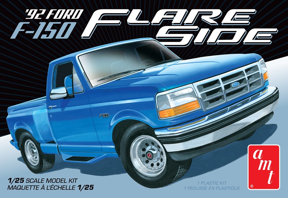 AMT 1451 1:25 1992 Ford F-150 Flareside — Ironhorse Hobbies