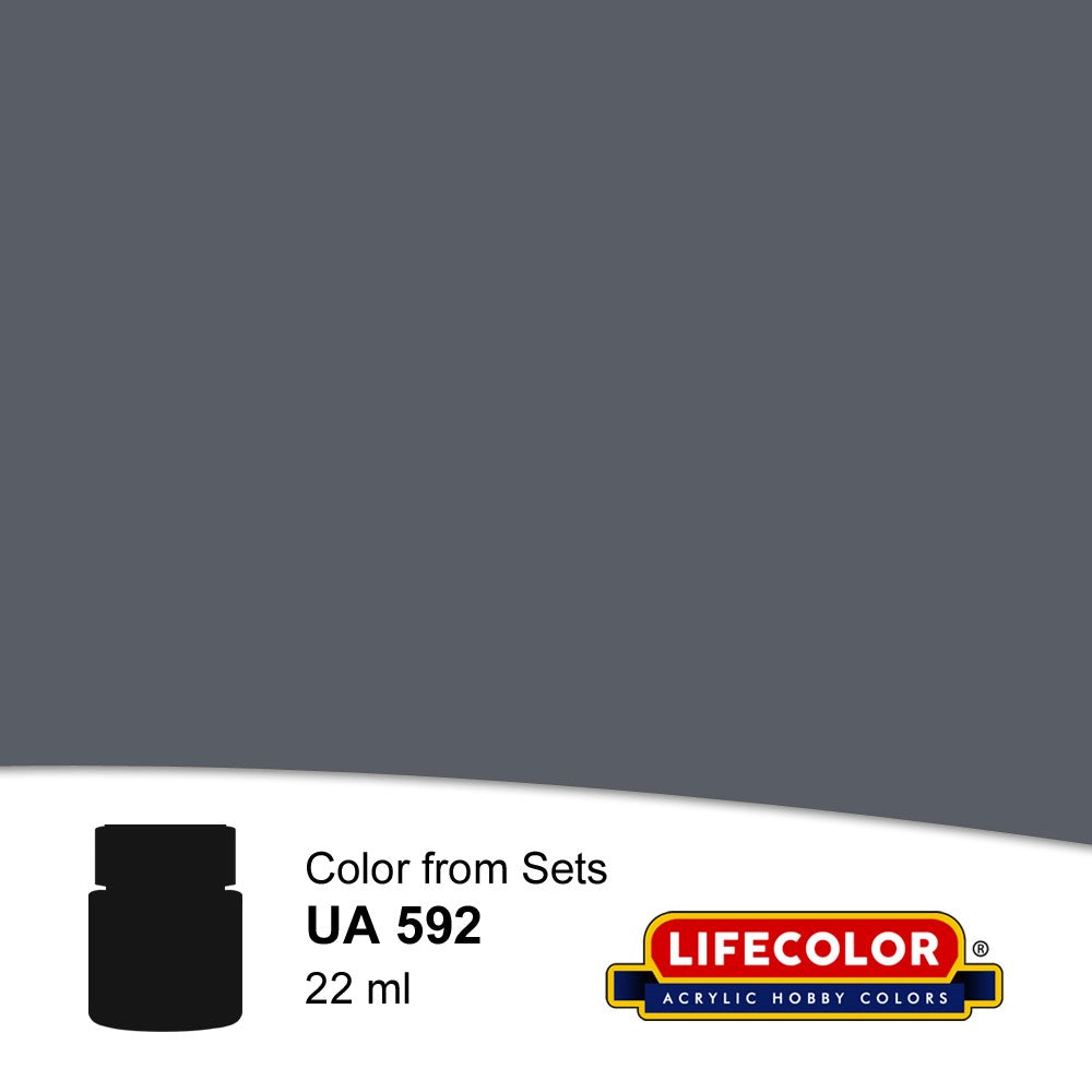 Lifecolor UA592 Gunship Grey 22ml — Ironhorse Hobbies