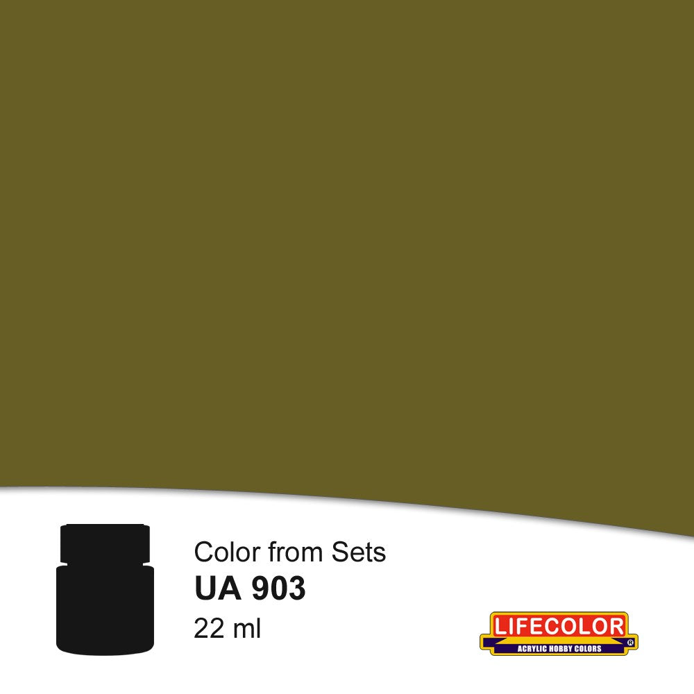 Lifecolor UA903 IDF Green 22ml — Ironhorse Hobbies