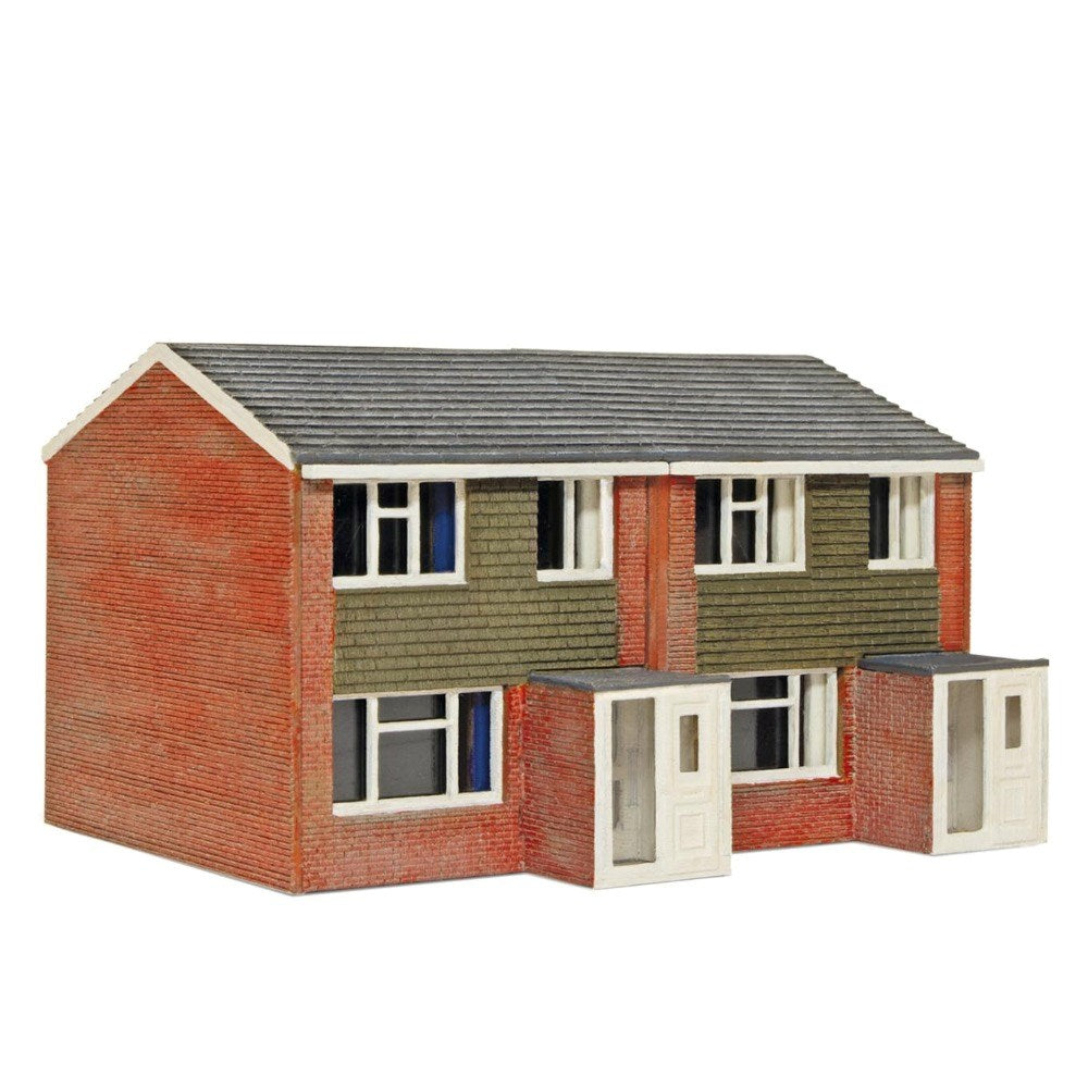 Peco NB314 N 1960s House Complete - Laser Cut Wood Kit — Ironhorse Hobbies