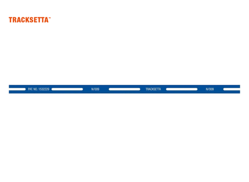 Tracksetta NT10 N 10" Straight Track Laying Template — Ironhorse Hobbies