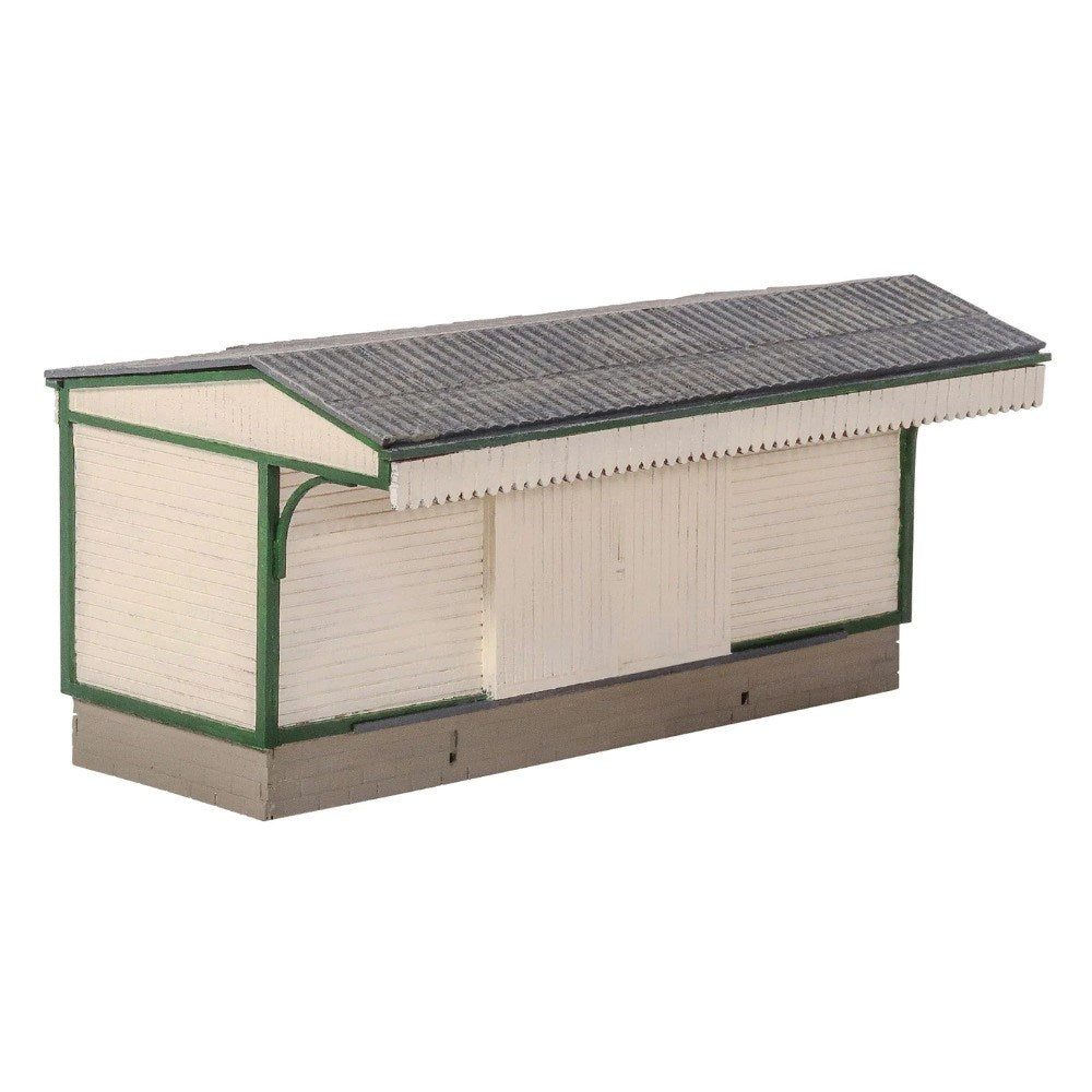 Peco LK12113 TT:120 Goods Shed SR (IoWR) - Laser Cut Wood Kit ...