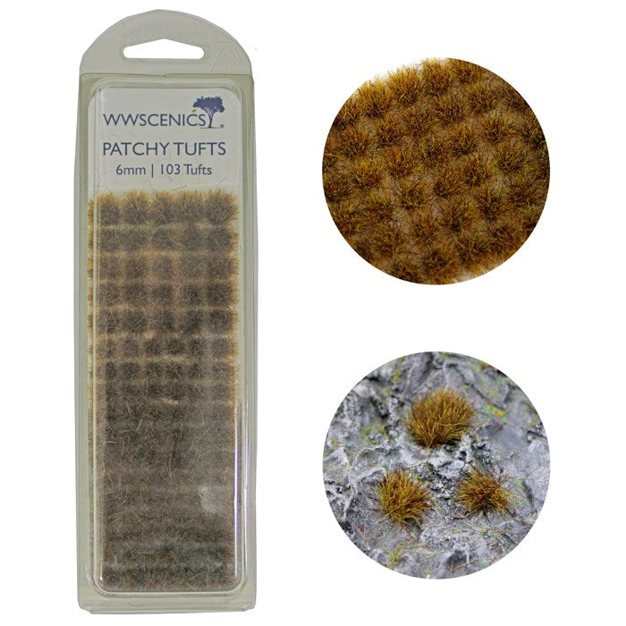 WWS Patchy Tufts 6mm x103 — Ironhorse Hobbies