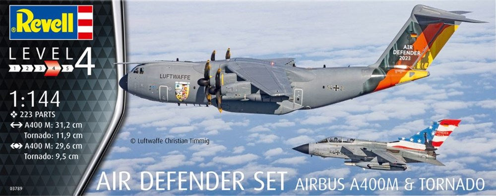 Revell 03789 1:144 A400 Atlas + Tornado IDS — Ironhorse Hobbies
