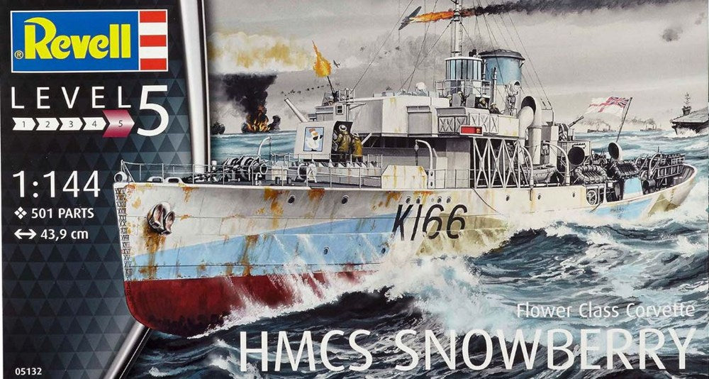 Revell 05132 1:144 Flower Class Corvette "HMCS Snowberry" — Ironhorse ...