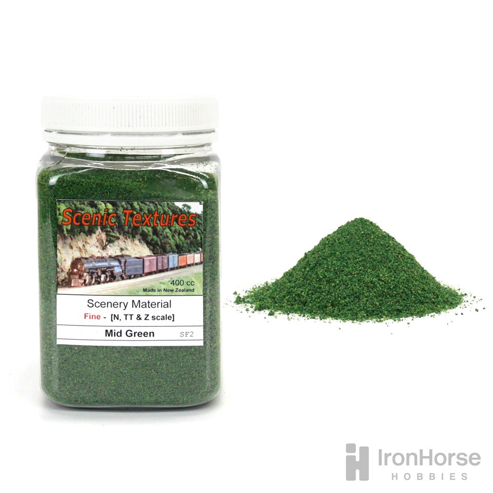 Scenic Textures SF2 Fine Scenery Material - Mid Green 400cc — Ironhorse ...