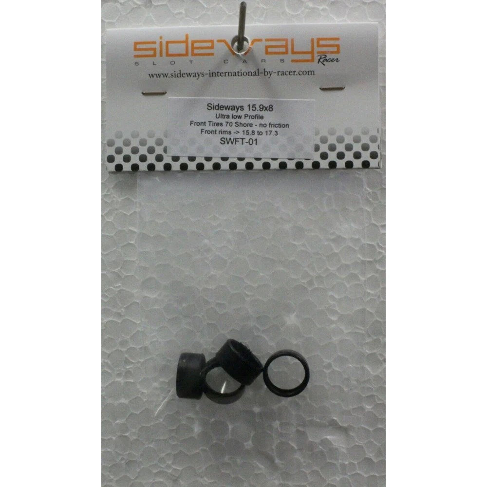 Sideways SWFT/01 Ultra Low Front Tyres (15.9 x 8mm) — Ironhorse Hobbies