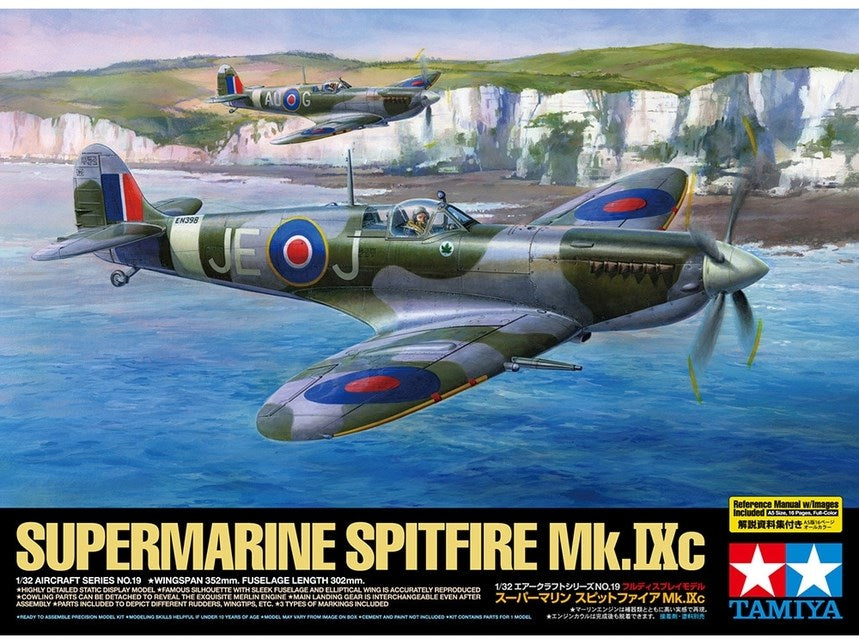 Tamiya 60319 1:32 Supermarine Spitfire Mk.IXC — Ironhorse Hobbies