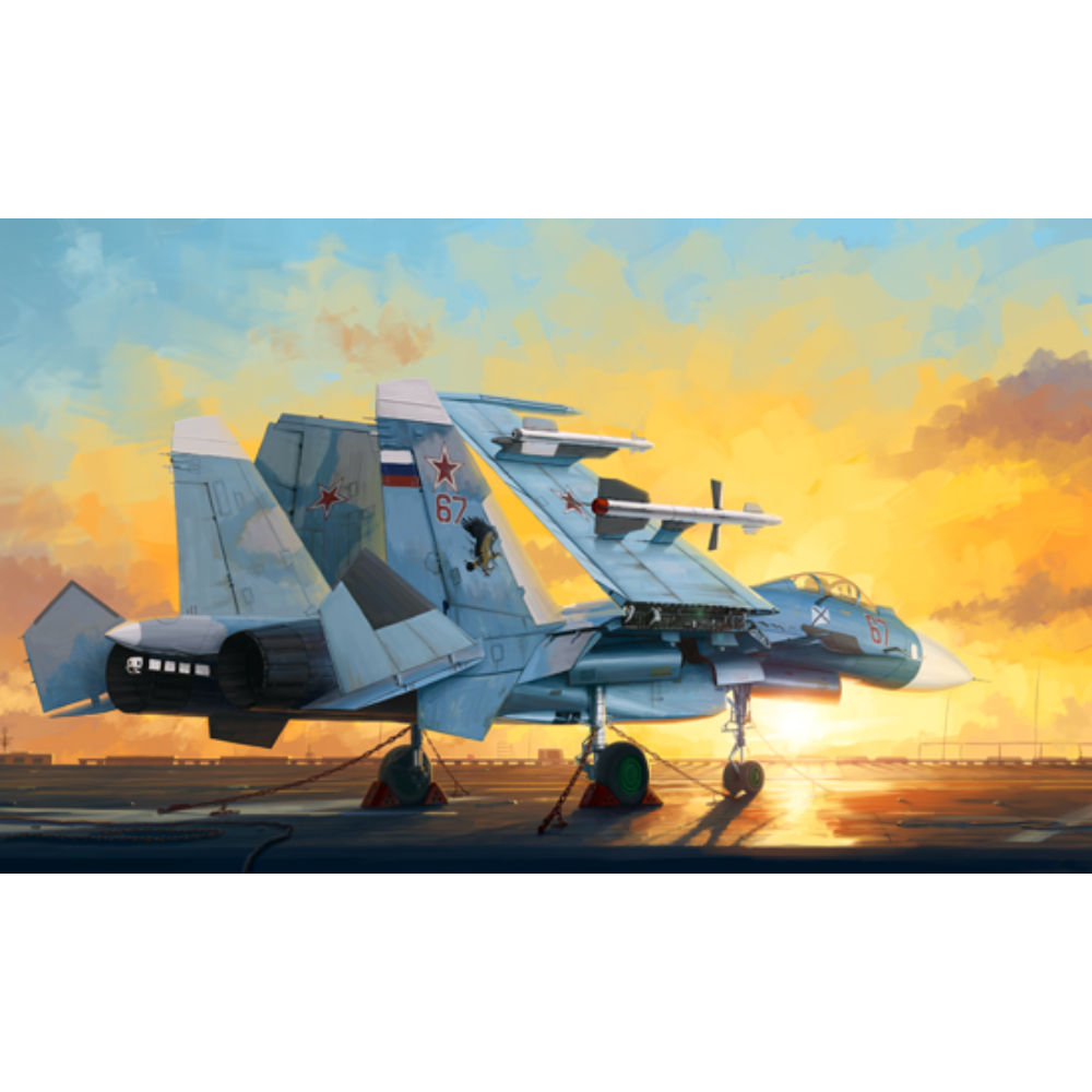 Trumpeter 01678 1:72 Russian Su-33 Flanker D — Ironhorse Hobbies