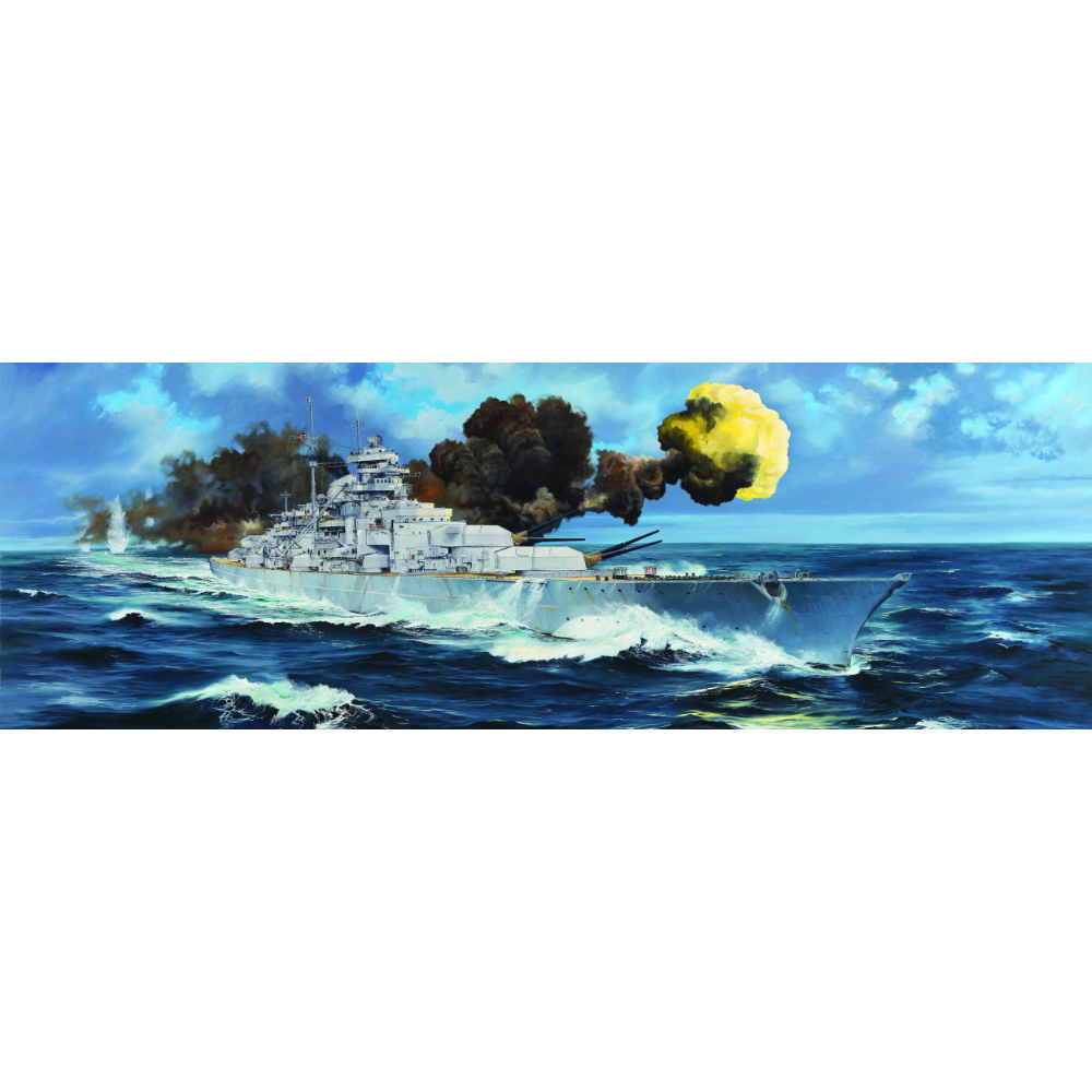 Trumpeter 03702 1:200 German Bismarck Battleship — Ironhorse Hobbies