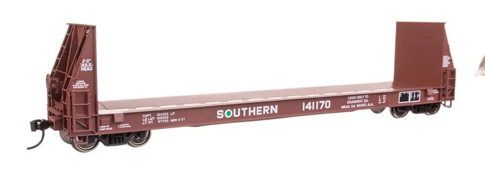 Walthers Proto 920-104534 HO 50' Sieco Pulpwood Flatcar - Southern Rai ...