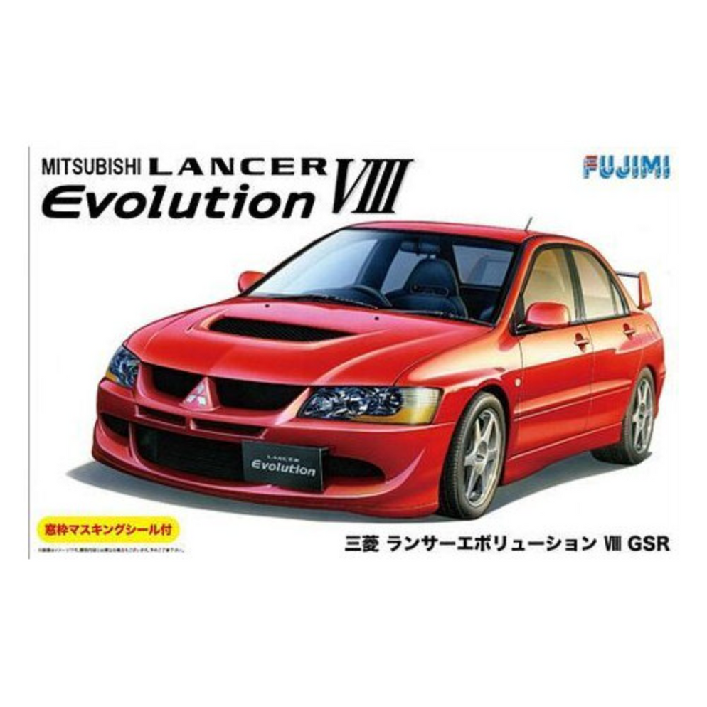 Fujimi 039244 1:24 Lancer Evo VIII — Ironhorse Hobbies