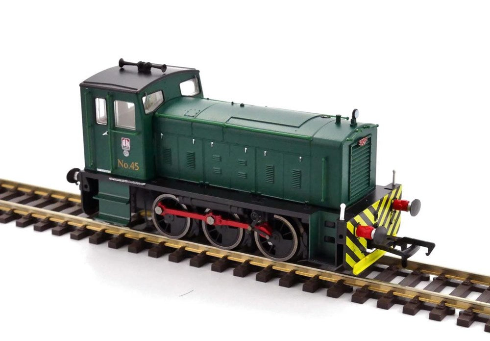 Heljan 9771 OO Ruston 165DE NCB Dark Green No.45 — Ironhorse Hobbies
