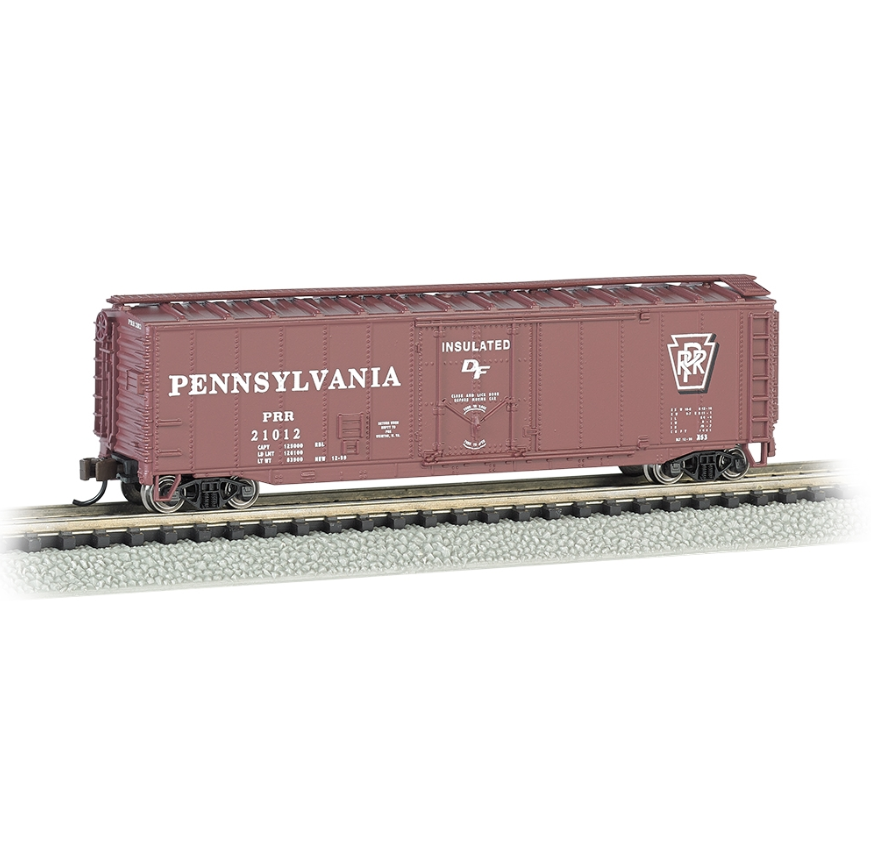 Bachmann USA 71064 [N] 50' Plug Door Box Car - Pennsylvania Railroad ...