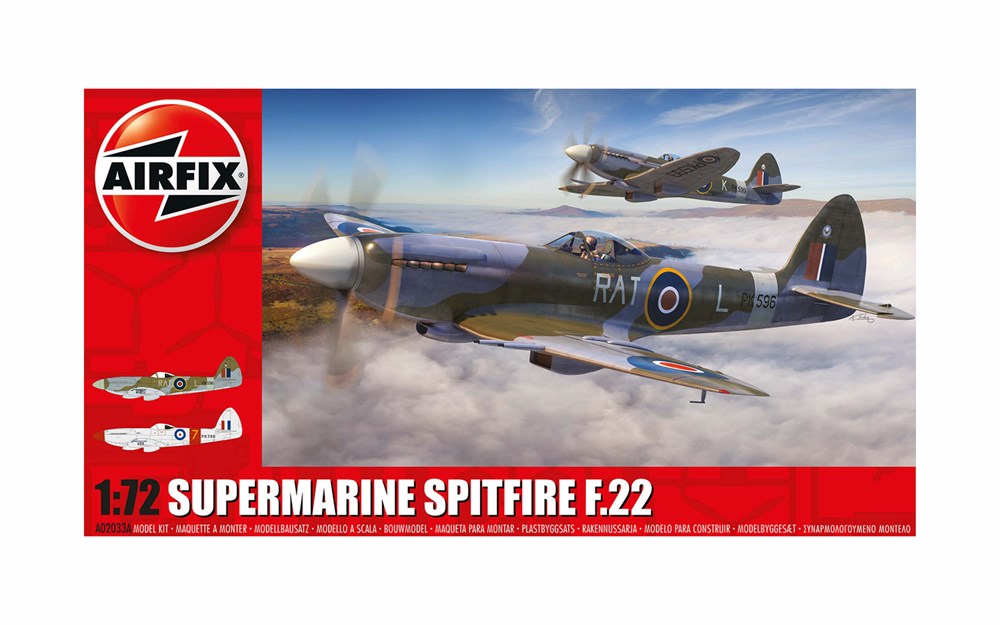 Airfix A02033A 1:72 Supermarine Spitfire F.22 — Ironhorse Hobbies