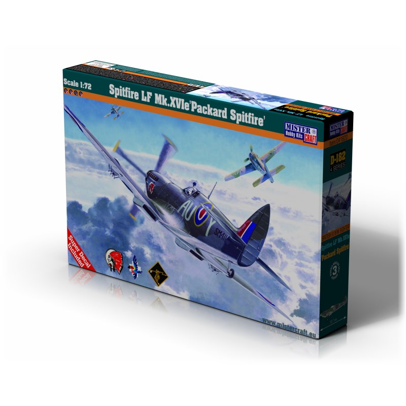 Mister Craft D-182 1:72 Spitfire LF Mk. XVIe 'Packard Spitfire ...